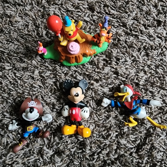 Disney | Toys | Disney Mickey Winnie The Pooh Toy Bundle | Poshmark